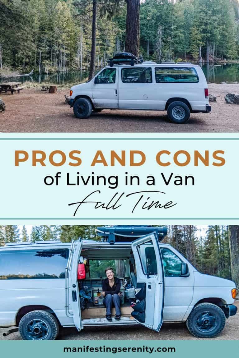 Pros And Cons Of Living In A Van Full Time - Manifesting Serenity
